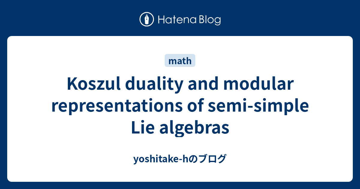 Koszul duality and modular representations of semi-simple Lie algebras ...