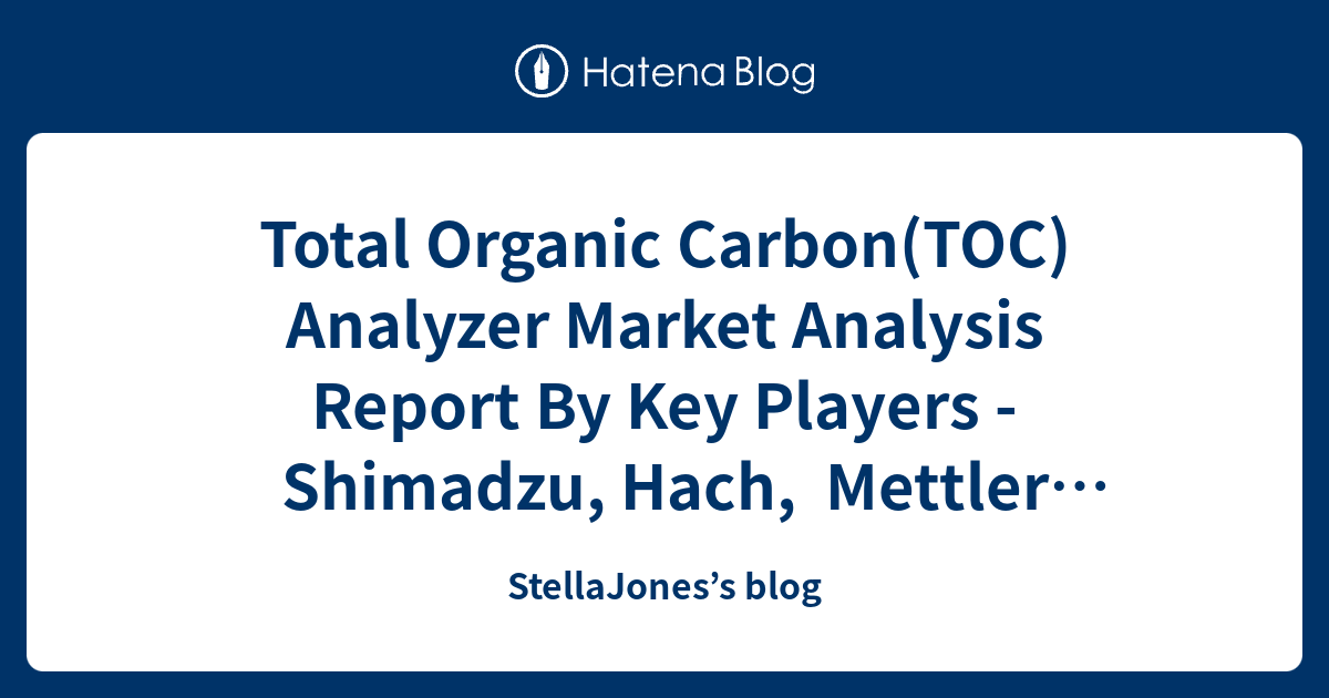 Total Organic Carbon(TOC) Analyzer Market Analysis Report By Key ...