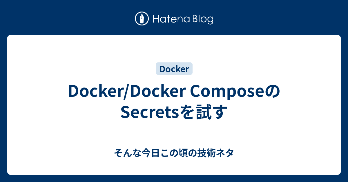 Using Secrets Management Tools With Docker Compose For Sensitive Data – peerdh.com