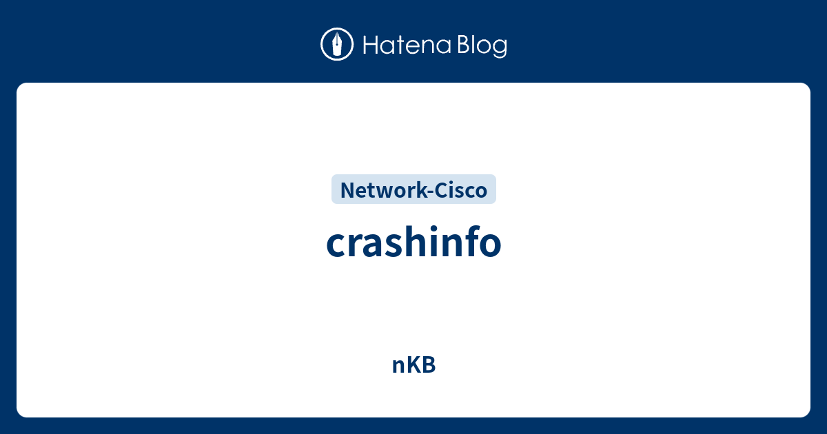 crashinfo - nKB