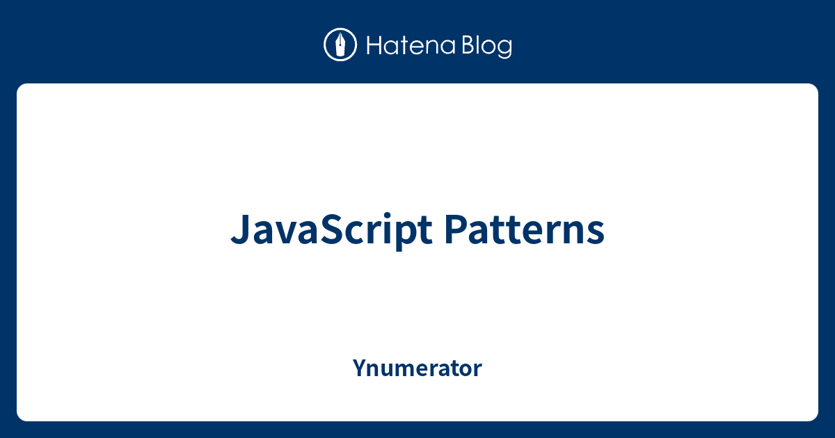 JavaScript Patterns - Ynumerator