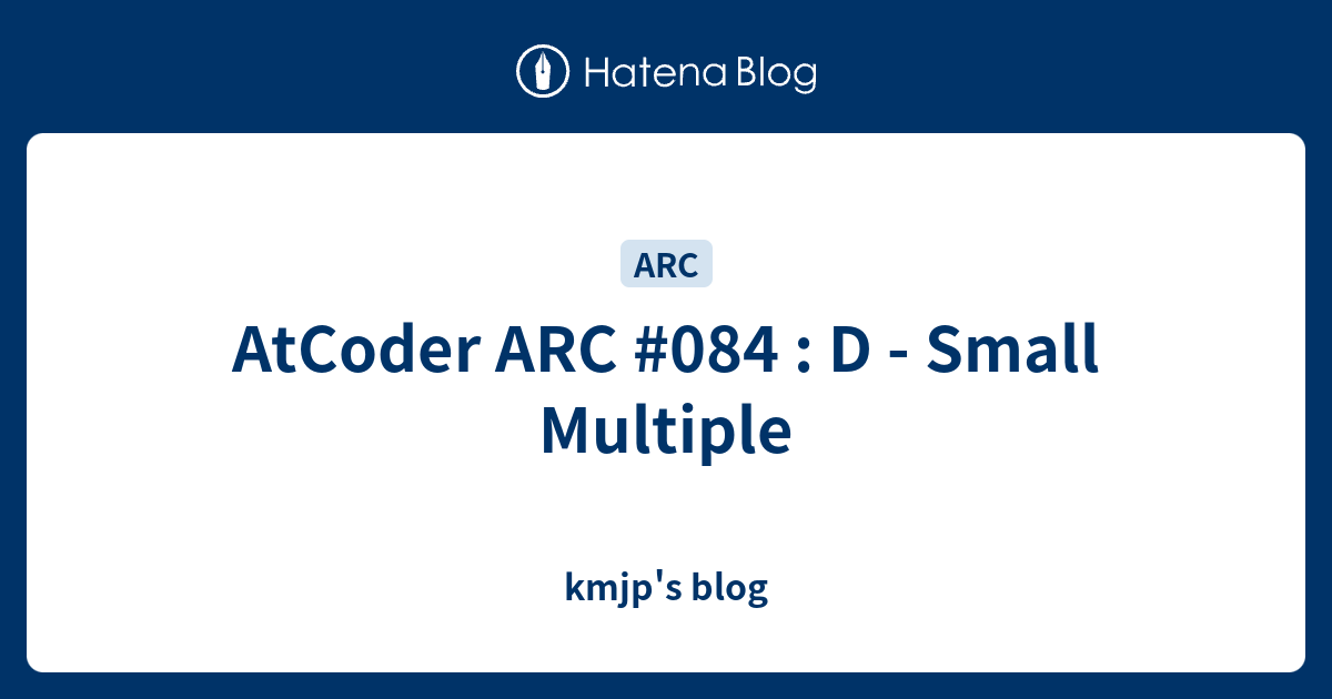 AtCoder ARC #084 : D - Small Multiple - kmjp's blog