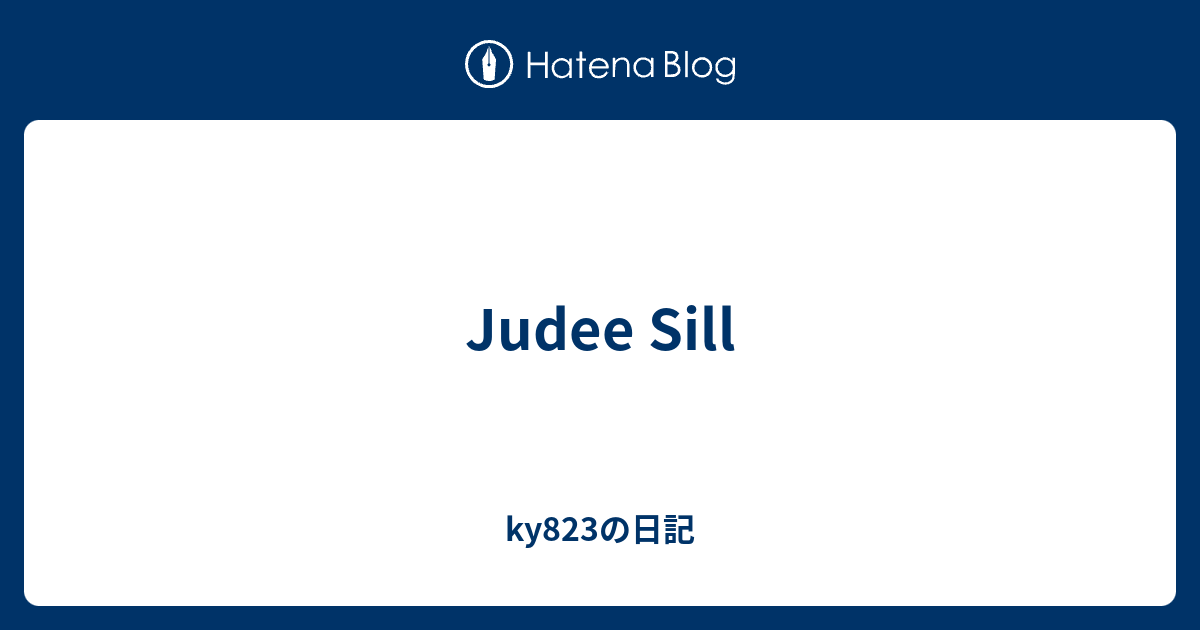 Judee Sill - ky823の日記