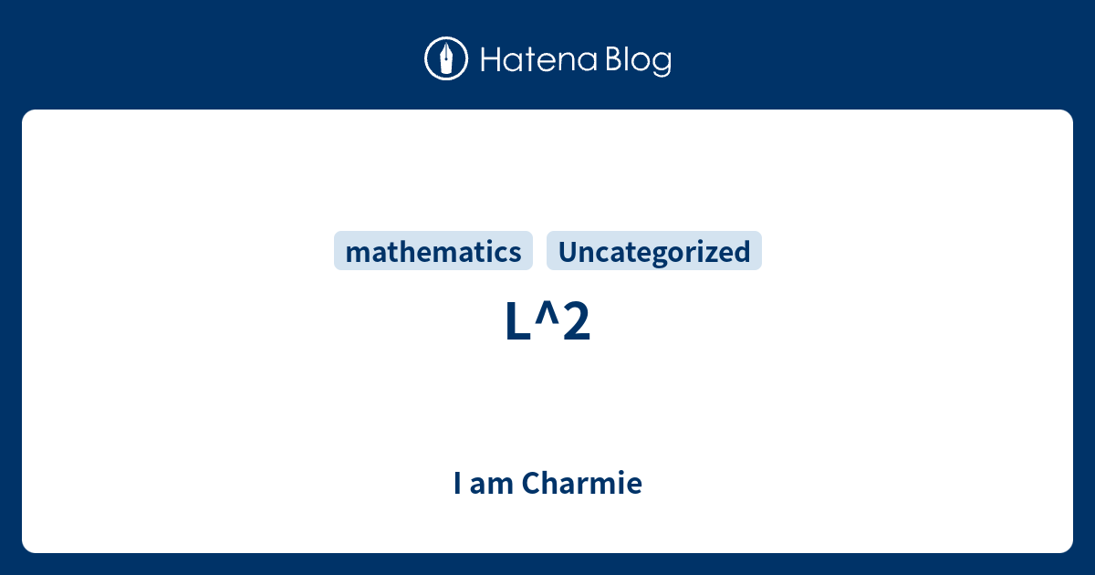 L^2 - I am Charmie