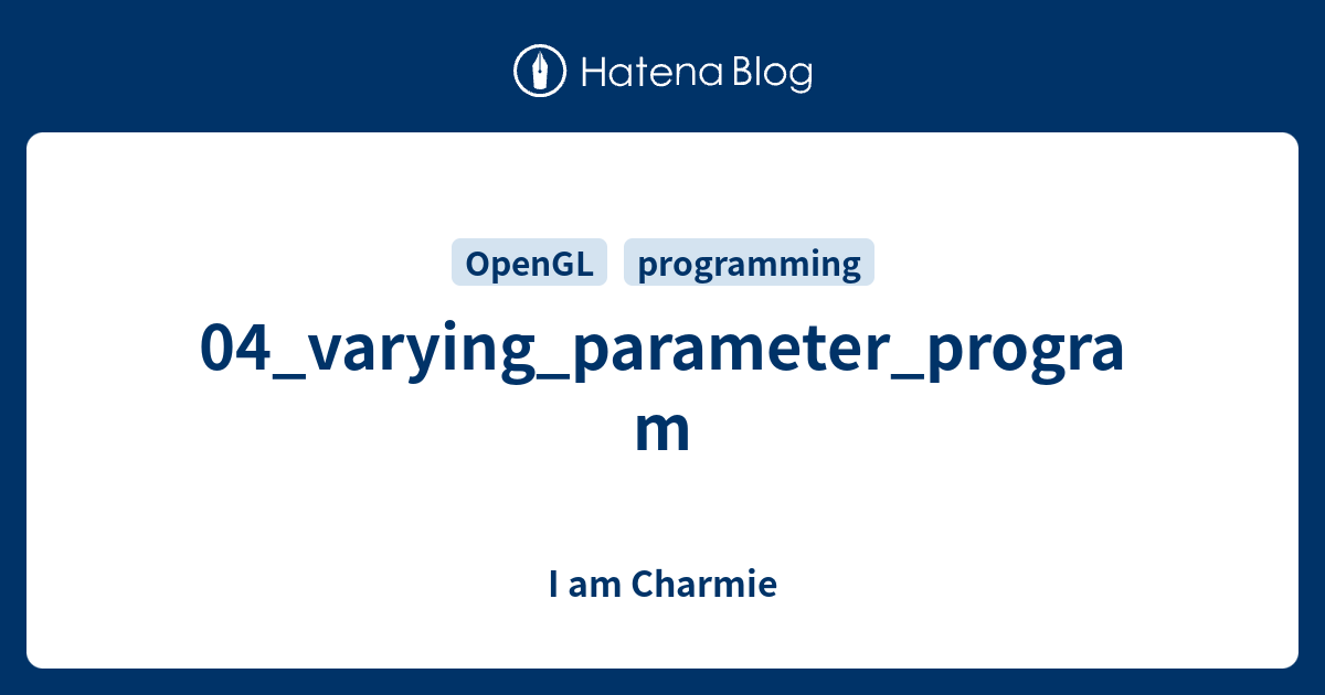 04_varying_parameter_program - I am Charmie