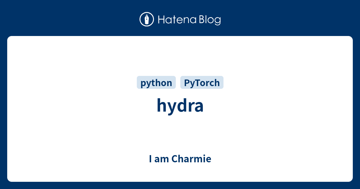 hydra - I am Charmie