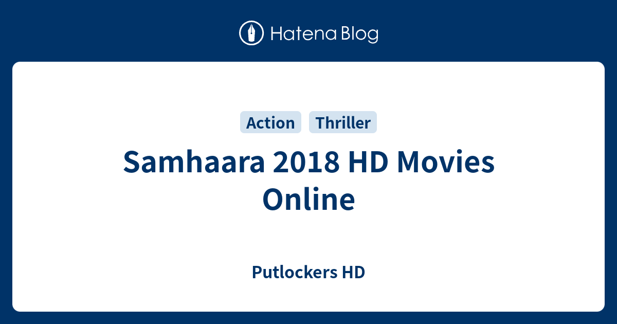 Samhaara 2018 HD Movies Online - Putlockers HD