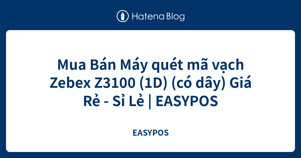 Mua Bán Máy quét mã vạch Zebex Z3100 (1D) (có dây) Giá Rẻ - Sỉ Lẻ ...