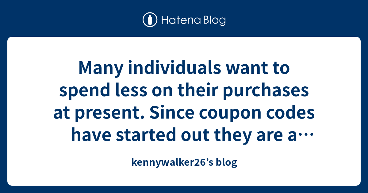 Many individuals want to spend less on their purchases at present ...