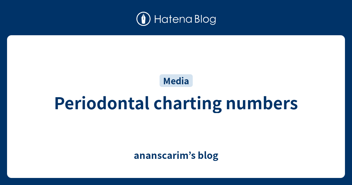 Periodontal charting numbers - ananscarim’s blog