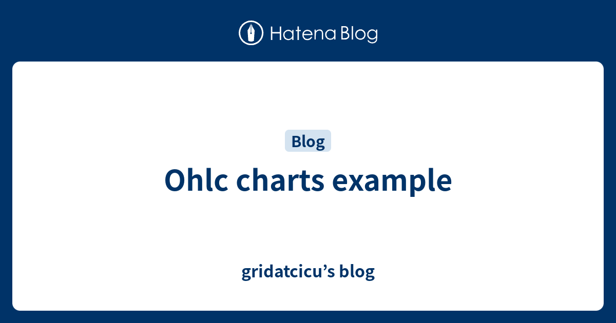 Ohlc charts example - gridatcicu’s blog