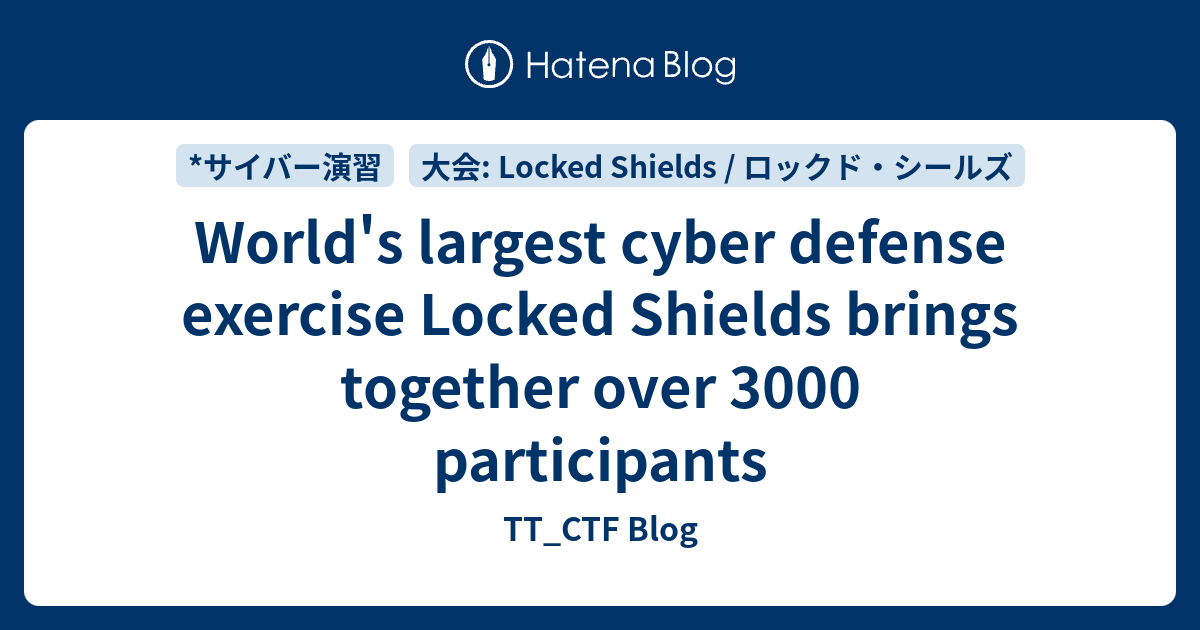 World's largest cyber defense exercise Locked Shields brings together ...