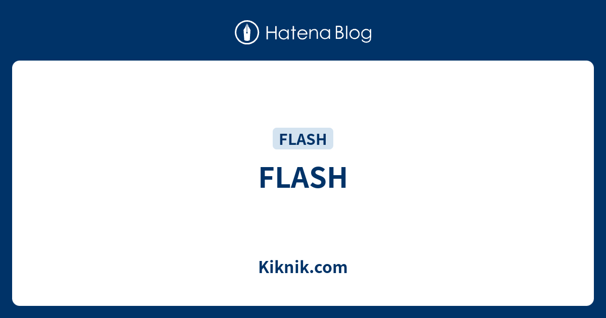 FLASH - Kiknik.com