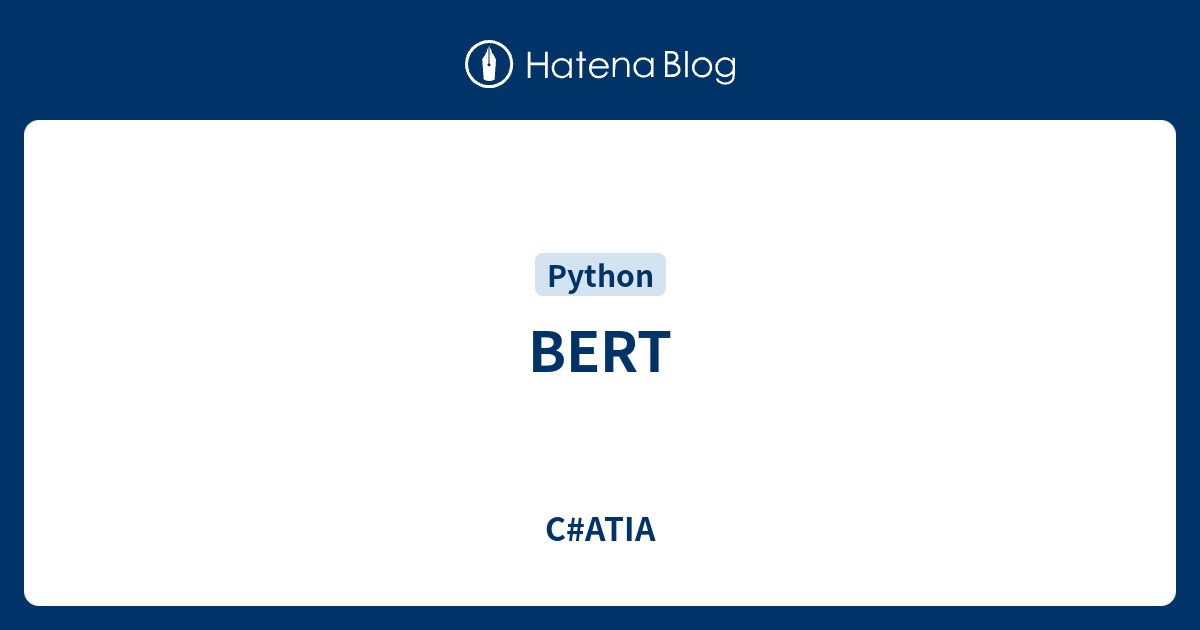 BERT - C#ATIA