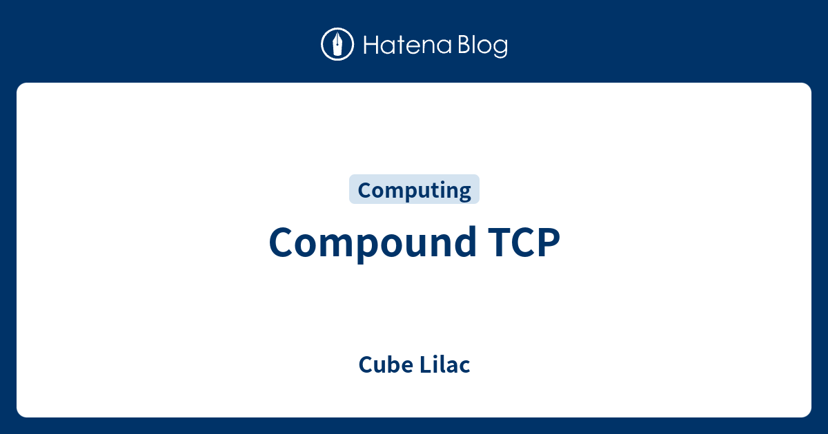 Compound TCP - Cube Lilac