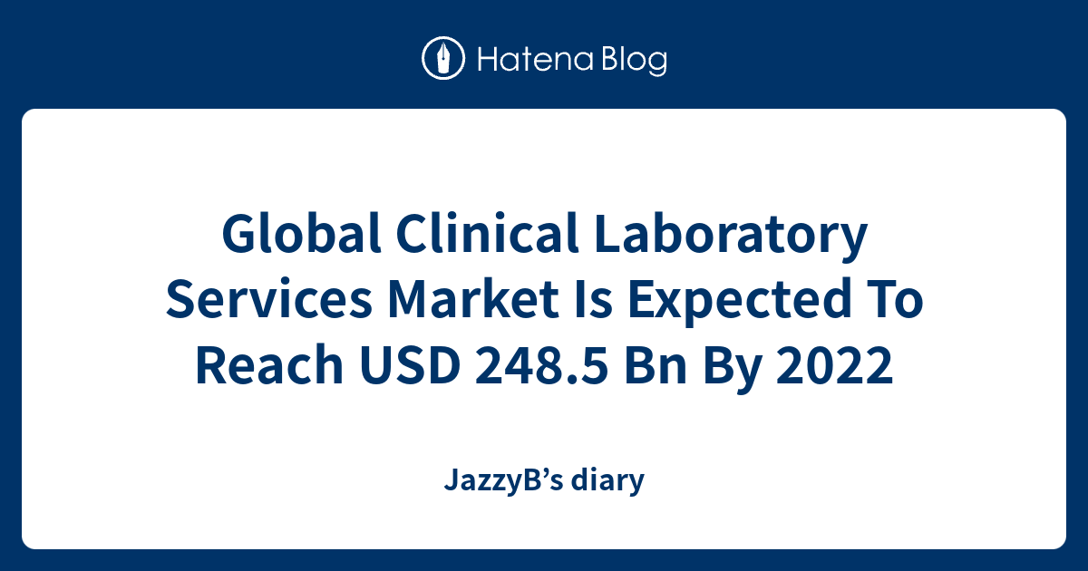Global Clinical Laboratory Services Market Is Expected To Reach USD 248 ...