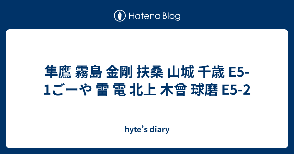 - hyte’s diary
