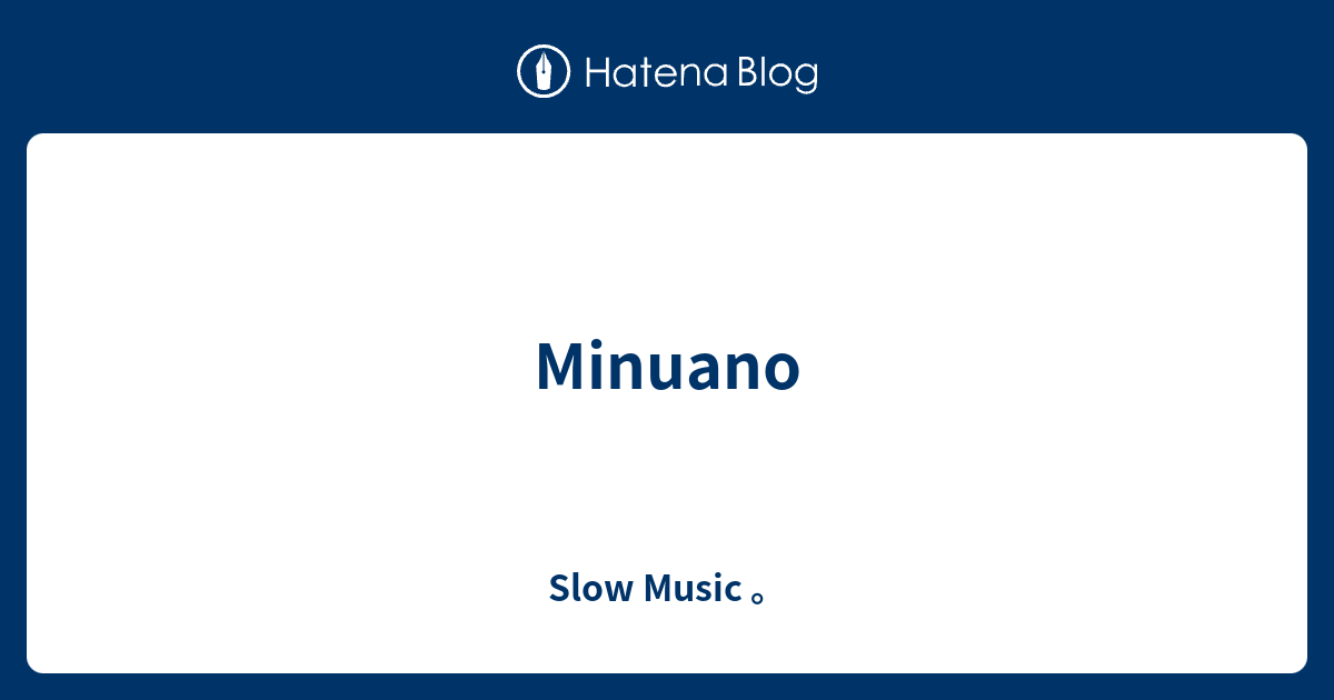 Minuano - Slow Music